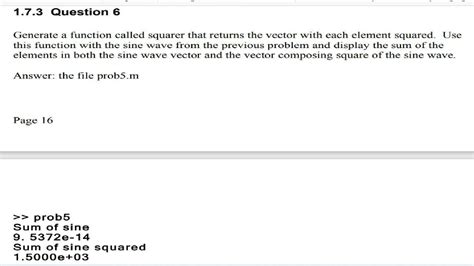 Solved Question Generate A Function Called Squarer Chegg