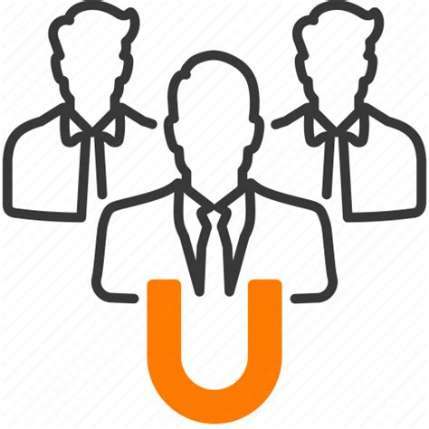 Customer Attraction Target Attract Attraction Customer Inbound Magnet Icon Download On