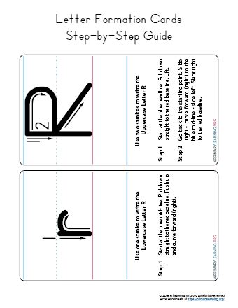 How To Write The Letter R PrimaryLearning Org