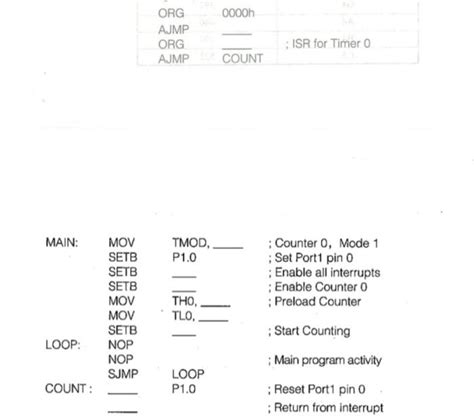 Solved Timer Uses Interrupts To Count Up To Before Chegg Com
