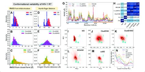 Comparison Of Computational And Experimental Ensembles Of Hiv 1 Rt
