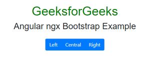 Angular Ngx Bootstrap Introduction GeeksforGeeks