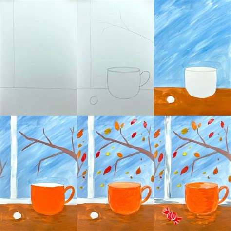 Осенняя композиция Осенние художественные проекты Школьные