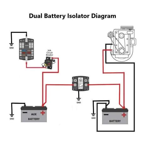 Wiring Layout For Connecting Two Batteries