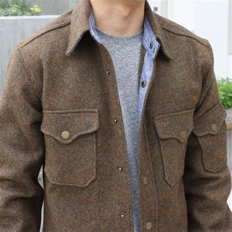 Anian The Modern Melton Wool Shirt Xl Lightgrey Artofit