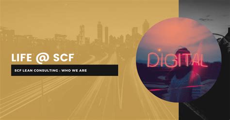 Travailler Chez SCF SCF Lean Consulting
