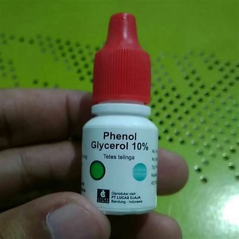Jual Obat Tetes Telinga Phenol Glycerol 10 Netto 5 Ml Shopee Indonesia