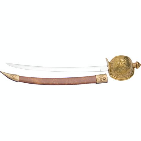 Pirate Cutlass Replica Letter Opener With Scabbard With Scabbard