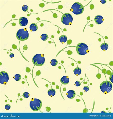 Abstract Berry Background Stock Vector Illustration Of Leaves 19129367