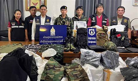 Dvb မဲဆောက်တွင် ထိုင်းဘတ်ငွေ ၁ သန်းခန့်တန်ဖိုးရှိ စစ်သုံးပစ္စည်းများ သိမ်းဆည်းရမိ