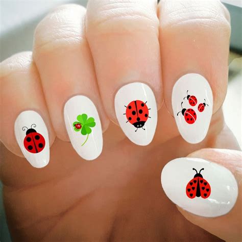 Bug Nail Decals Etsy