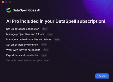 Dataspell Is Now An Ai First Tool For Data Analysis The Dataspell Blog
