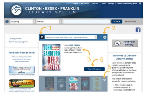 New Catalog Help Cef Library System