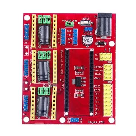 Cnc Shield V4 0 3 Axis Stepper Motor Drive Board Mechblock