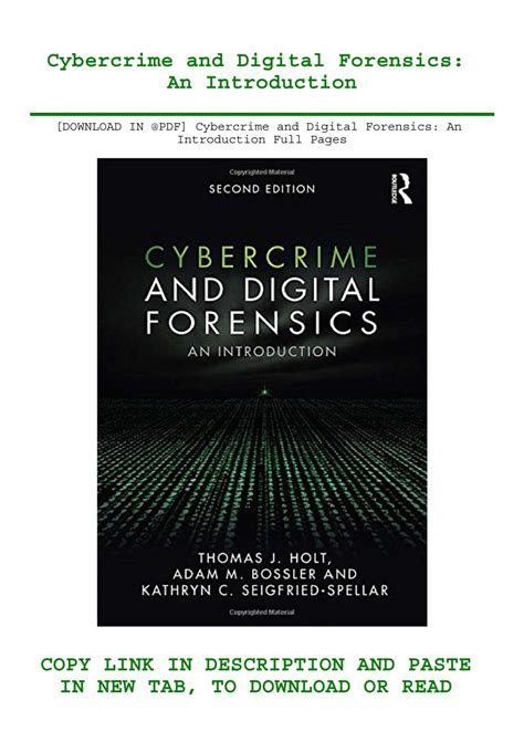 [download In Pdf] Cybercrime And Digital Forensics An Introduction Full Pages