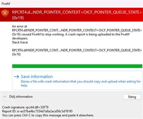 error code fivem crash fivem client support cfx re community