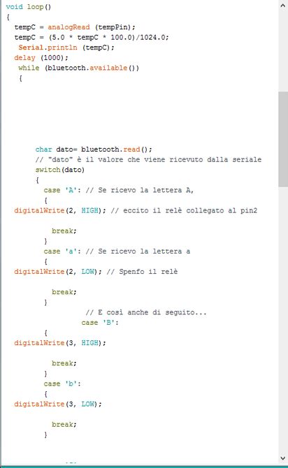 Domotica Open Source Con Arduino Bluetooth Progetti Arduino