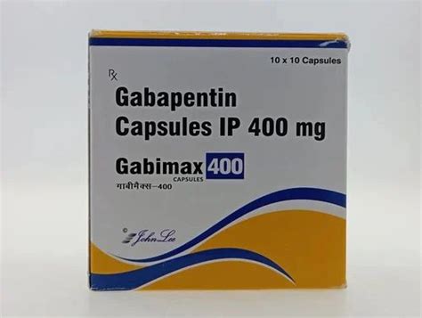 Gabapentin 400mg Capsule At ₹ 80strip Gabapentin Capsule In Nagpur Id 2855962833488