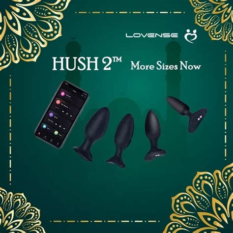 HUSH Buy Lovense Bluetooth Butt Plugs Sex Toys In