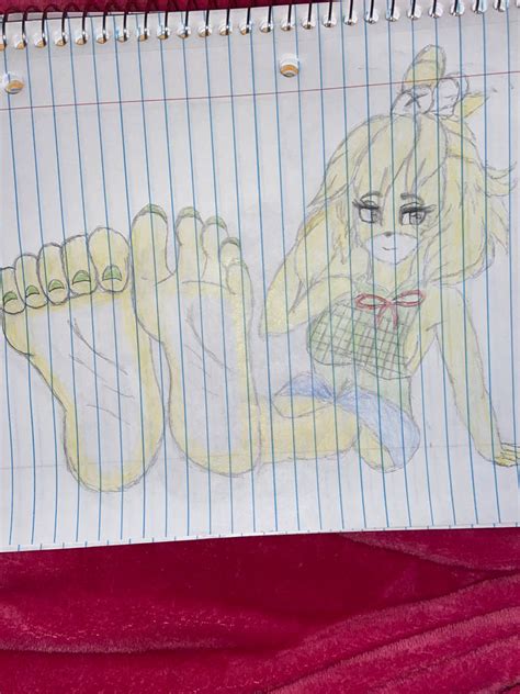Isabelle Feet Tease By Thewarrior360 On Deviantart