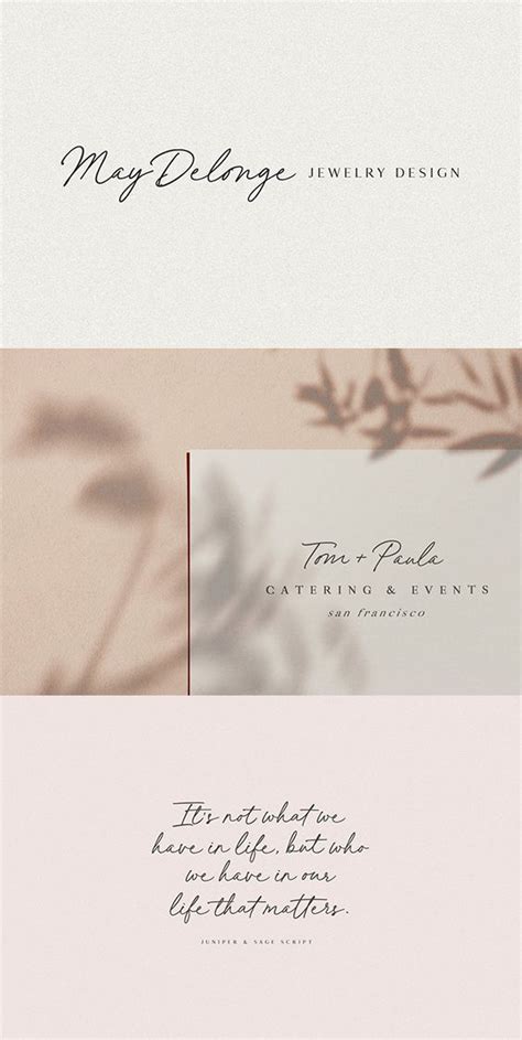 Juniper And Sage Script Artofit