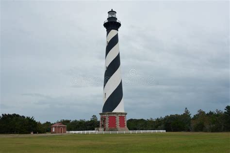 Le Phare Du Cap Hatteras Est Une Structure Iconique Le Long De La Côte