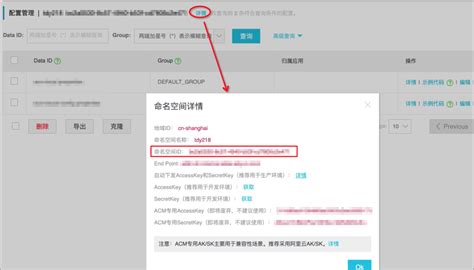 在配置管理中sae的自定义命名空间怎么配置？