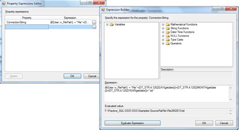 Microsoft Sql Server Knowledge Bank Foreach Loop With Dynamic Flat File Connection