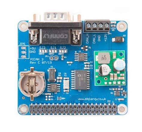 Pican3 Can Bus Hat For Raspberry Pi 4 With 3a Power Supply And Real