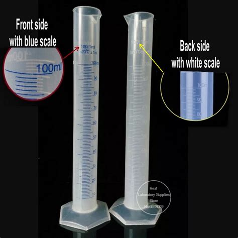 4 Stksset 10 Ml 25 Ml 50 Ml 100 Ml Lab Plast Grandado