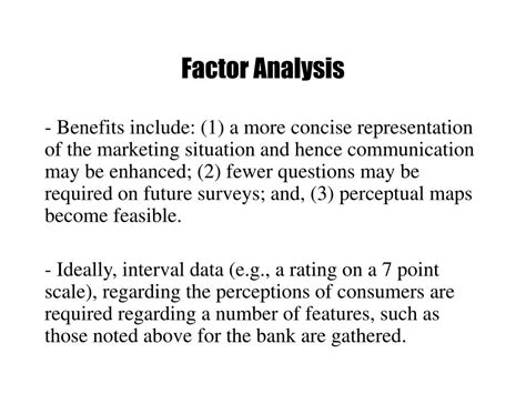 Ppt Factor Analysis Powerpoint Presentation Free Download Id 228433