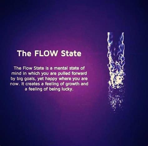 The Flow State The Flow State Is A Mental State Of Mind In Which You