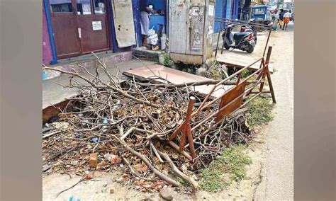 Citizen Connect Delay In Stormwater Drain Works Troubles Commuters In Kathivakkam