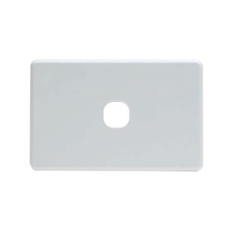 Grid Plate Gang White Totritech