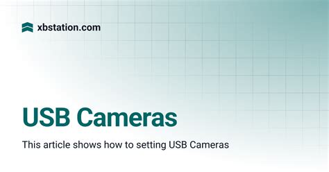 usb cameras