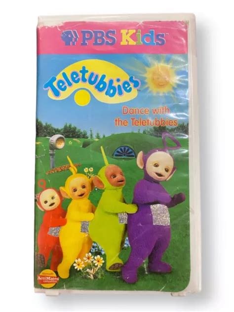 Teletubbies Dance With The Teletubbies Vhs 1998 Eur 581 Picclick It