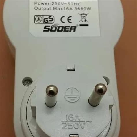 Jual ` Mzp Suoer Stop Kontak Timer Digital Son 63a Shopee Indonesia