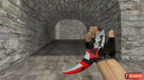 Скачать модель ножа Hd Karambit Sci Fi для КС 16