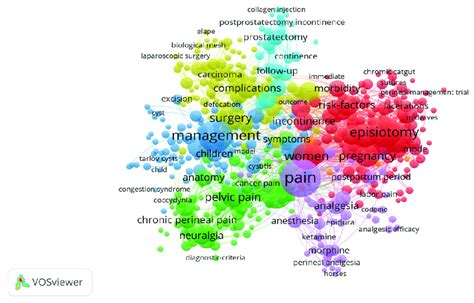Keywords Co Occurrence Analysis The Network Map Of Keywords Related To Download Scientific