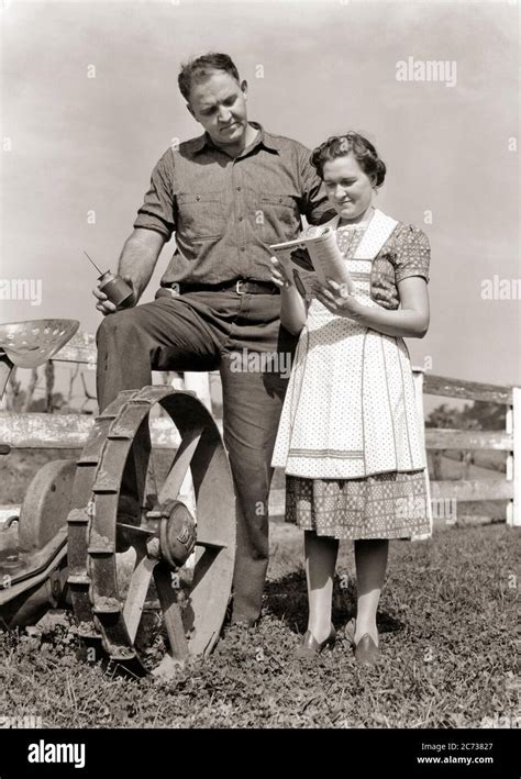 Old Photo Of Farmer And Wife At Paul Boldt Blog