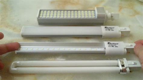 LED and fluorescent G23 light bulbs collection + review - YouTube