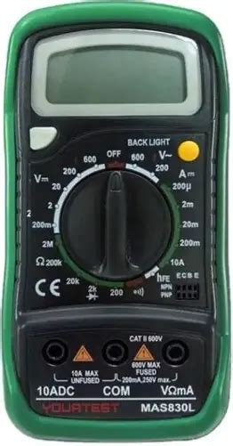 MASTECH MAS Digital Multimeter User Guide MASTECH MAS Digital Multimeter User Guide