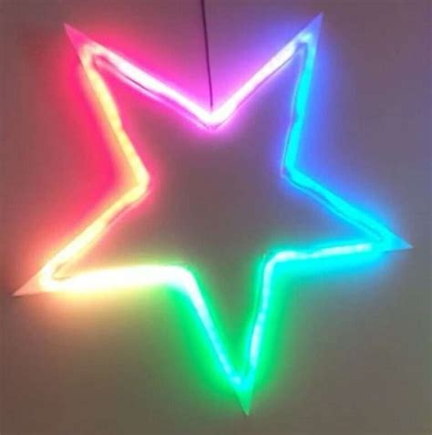 Xmas Star Door Window Hanger Arduino Nano And Ws2812 Leds With Ldr