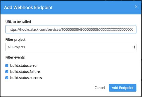 Webhooks Integration With Visual Component Testing Sauce Labs Documentation