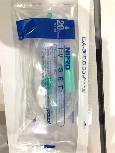 Nipro Liquid Feeding Kit 20 Drops Health And Personal Care