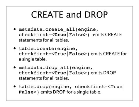 Introduction To Sqlalchemy Pycon 2013 Speaker Deck