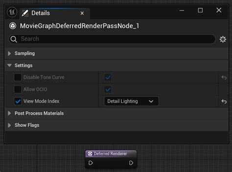 Transitioning To The Movie Render Graph From Movie Render Queue In