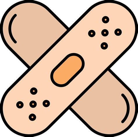 Band Aid Line Filled Icon 36721296 Vector Art At Vecteezy