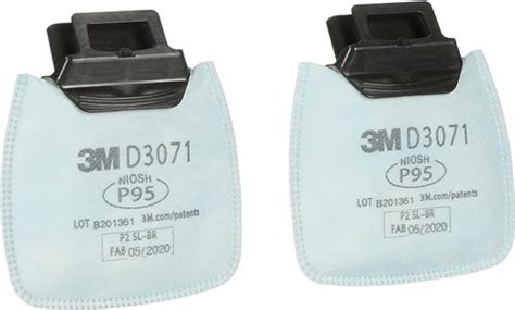 3m d3091 secure click particulate filter p100 pair industrial