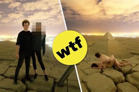 People On Top Of The Pyramids